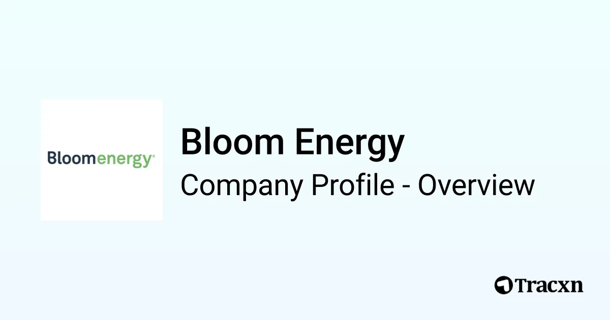 Bloom Energy - 2026 Company Profile, Team, Funding, Competitors ...
