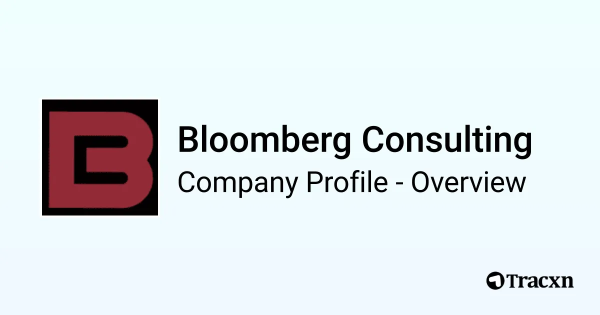 Bloomberg Consulting - 2025 Company Profile, Team & Competitors - Tracxn
