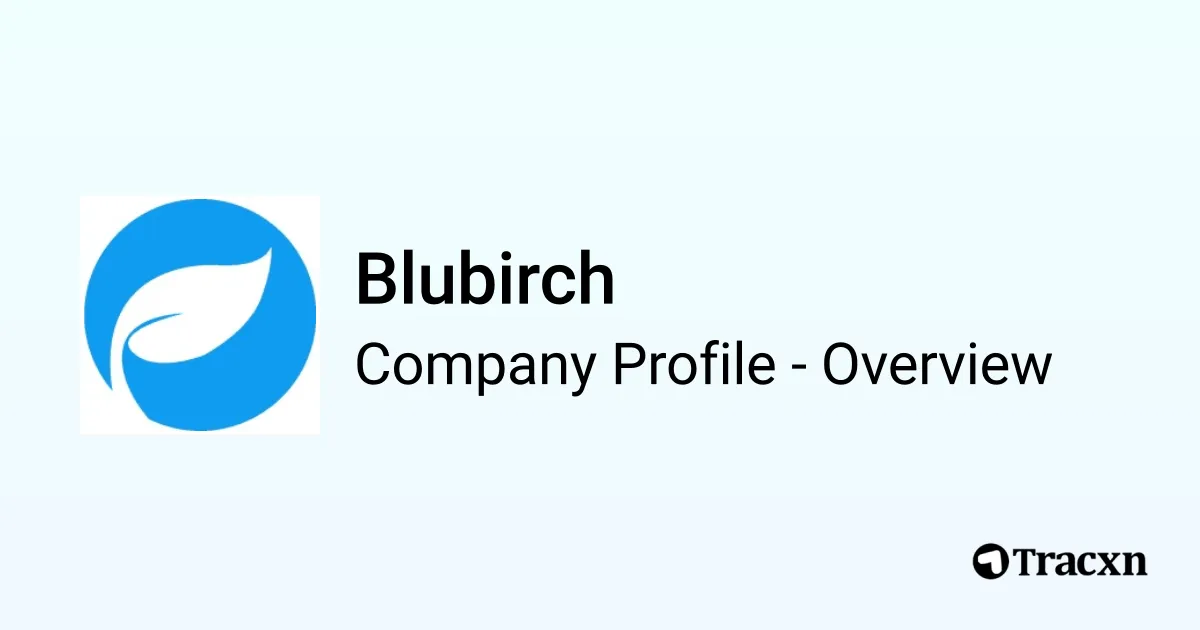 Blubirch - 2026 Company Profile, Team, Funding, Competitors & Financials - Tracxn