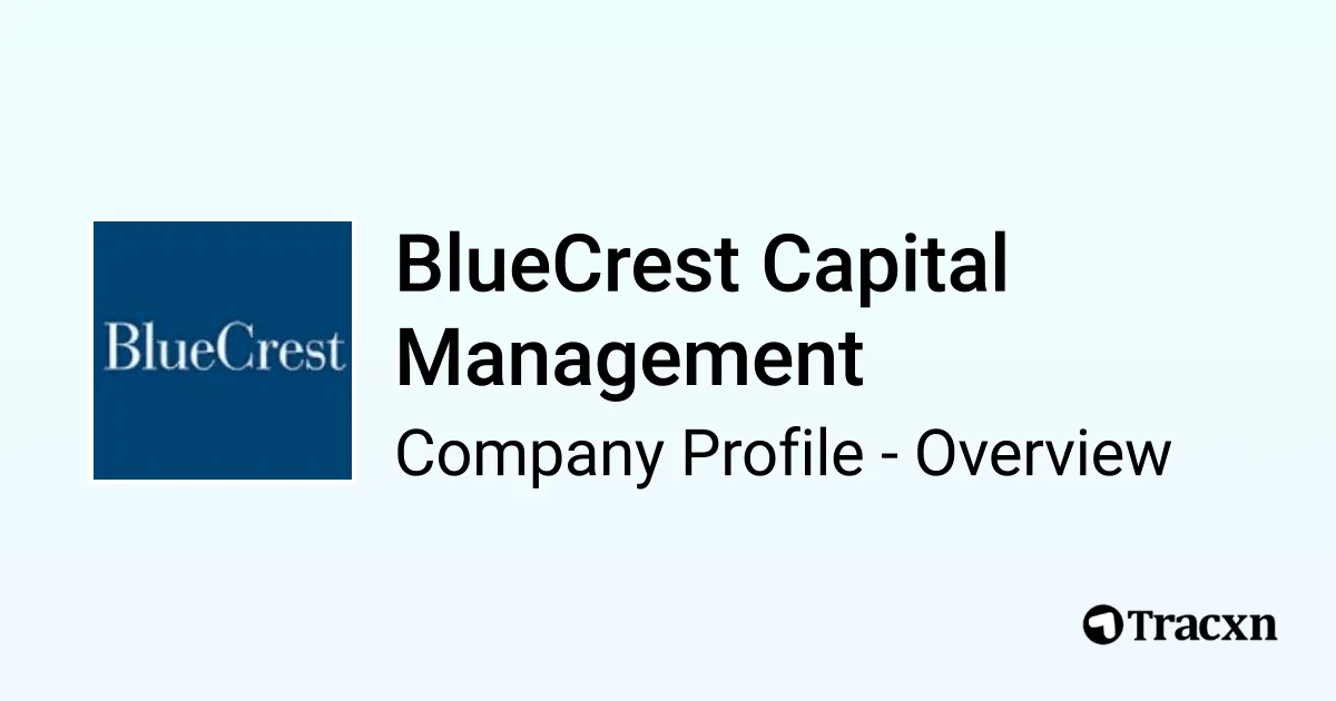 BlueCrest Capital Management - 2025 Company Profile - Tracxn