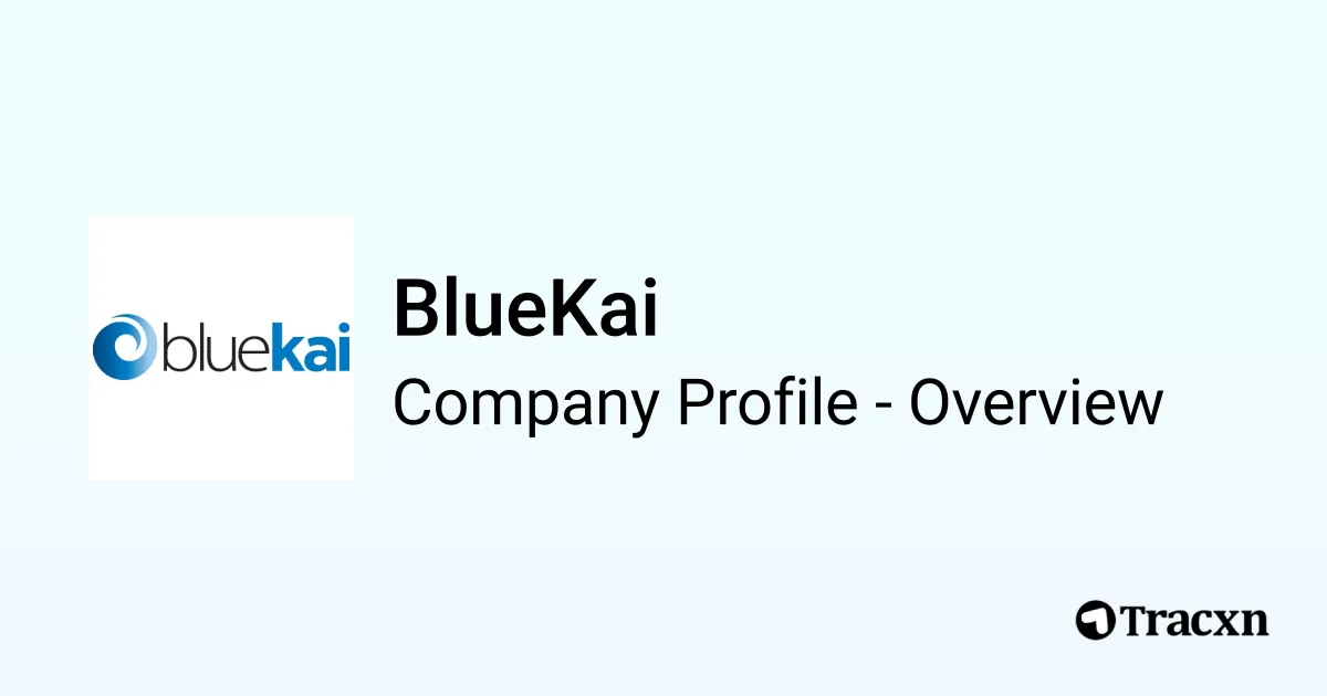 BlueKai - 2025 Company Profile, Team, Funding & Competitors - Tracxn