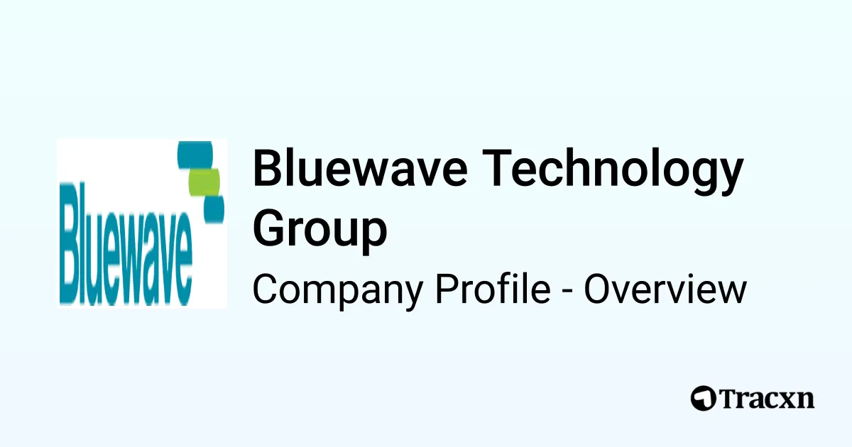 Bluewave Technology Group - 2025 Company Profile, Team, Funding ...