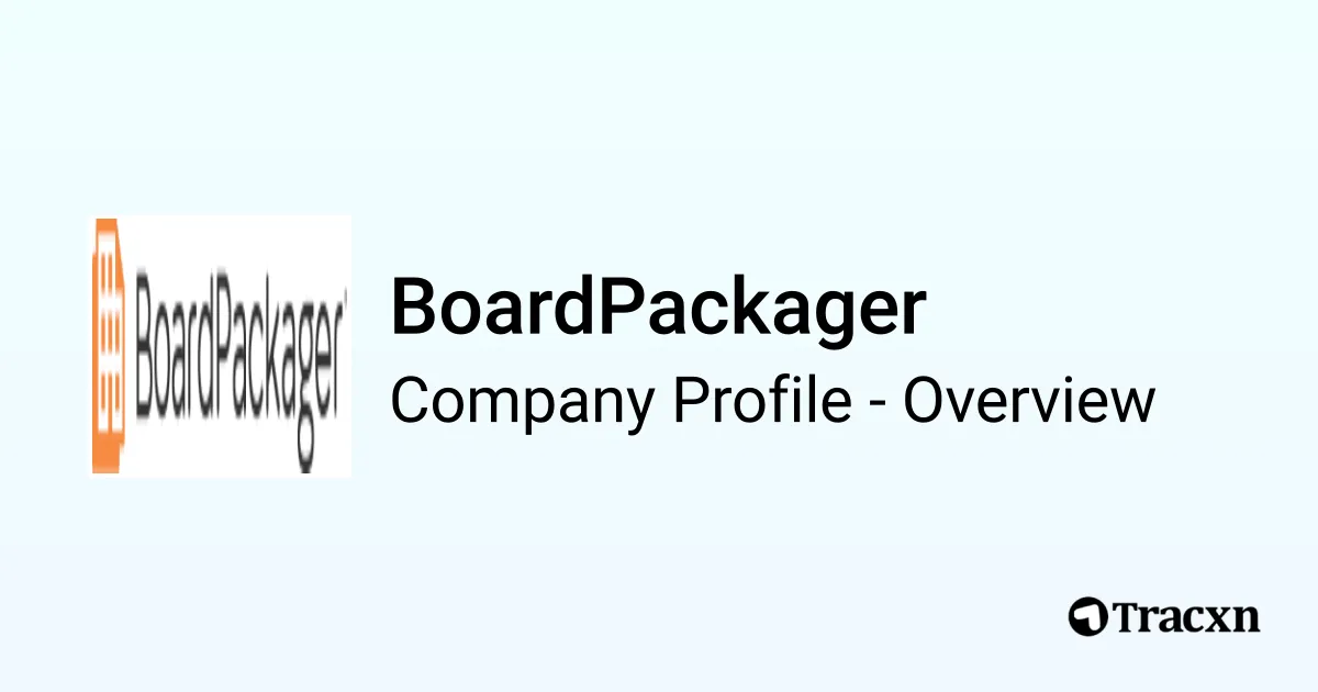 BoardPackager - 2025 Company Profile, Funding & Competitors - Tracxn