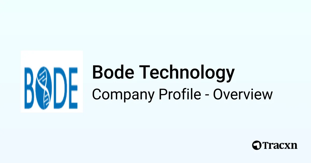 Bode Technology - 2025 Company Profile, Team, Funding & Competitors ...