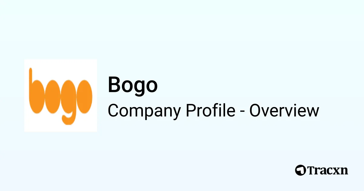 Bogo - 2026 Company Profile, Team, Funding & Competitors - Tracxn