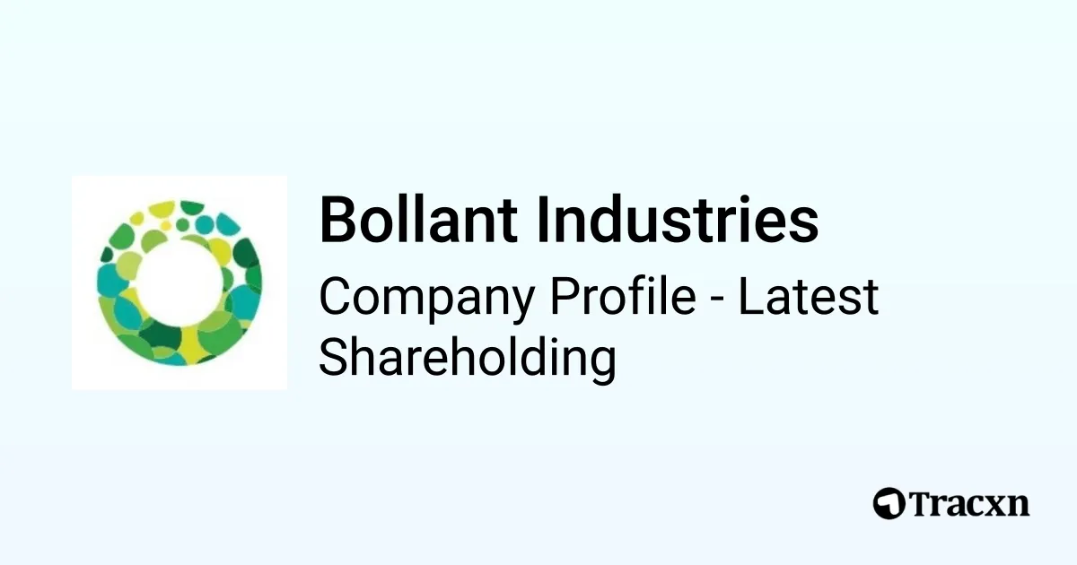 Bollant Industries - 2026 Latest Shareholding & Valuation - Tracxn