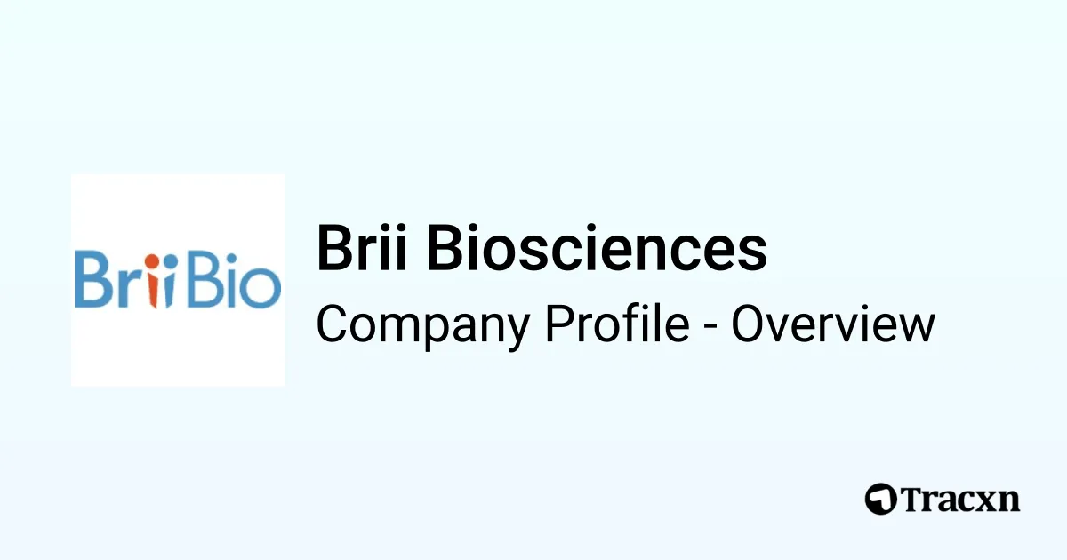 Brii Biosciences - 2025 Company Profile, Team, Funding & Competitors ...