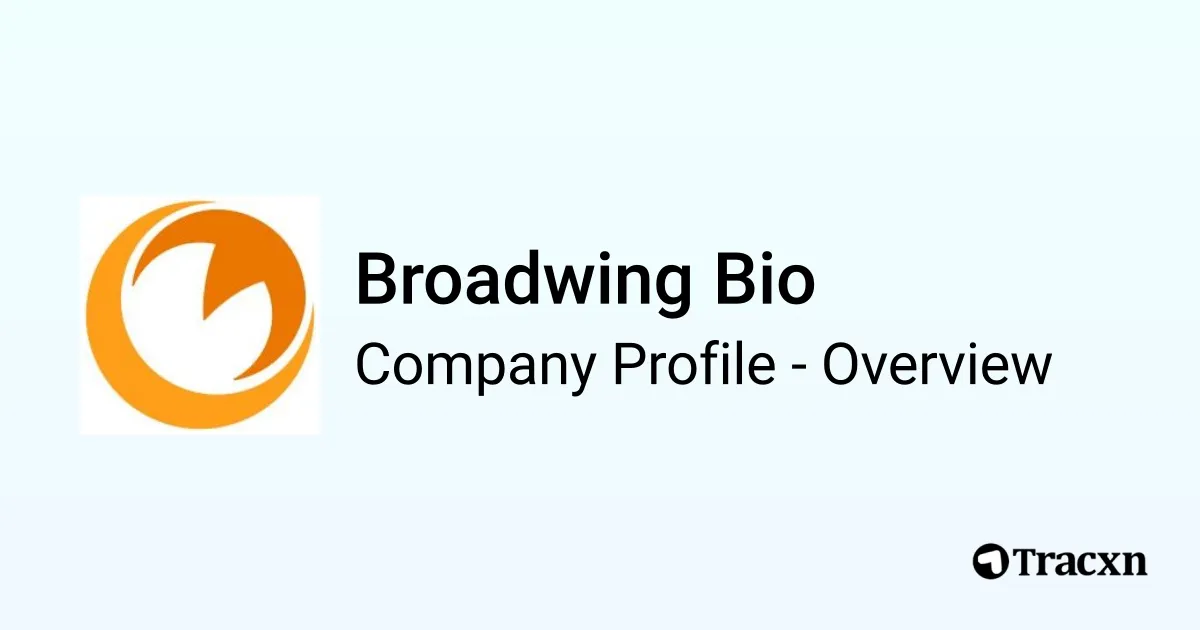 Broadwing Bio - 2025 Company Profile, Team, Funding & Competitors - Tracxn