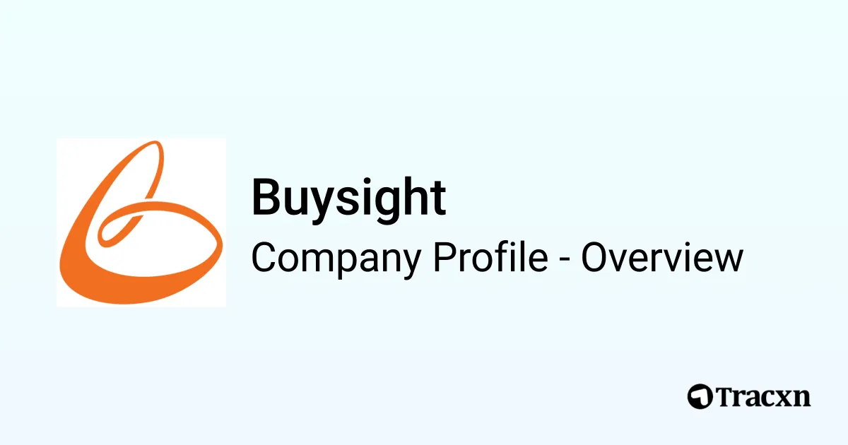 Buysight - 2026 Company Profile, Team, Funding & Competitors - Tracxn