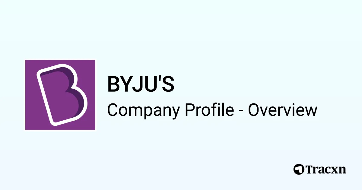 BYJU'S - 2025 Company Profile, Team, Funding, Competitors & Financials ...