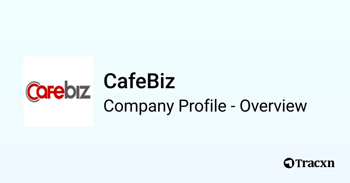 CafeBiz - 2025 Company Profile, Team & Competitors - Tracxn