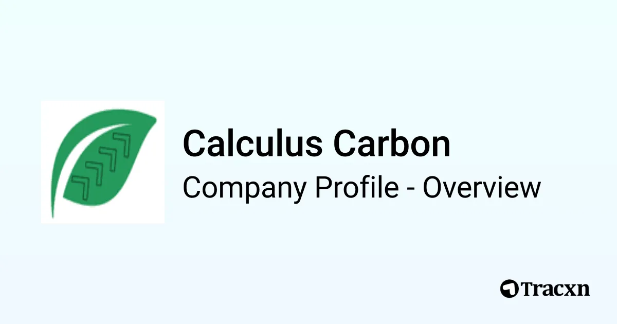 Calculus Carbon - 2025 Company Profile, Team, Funding, Competitors ...