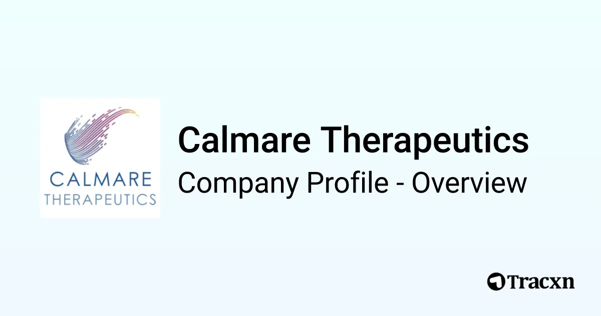 Calmare Therapeutics - 2025 Company Profile, Funding, Competitors ...