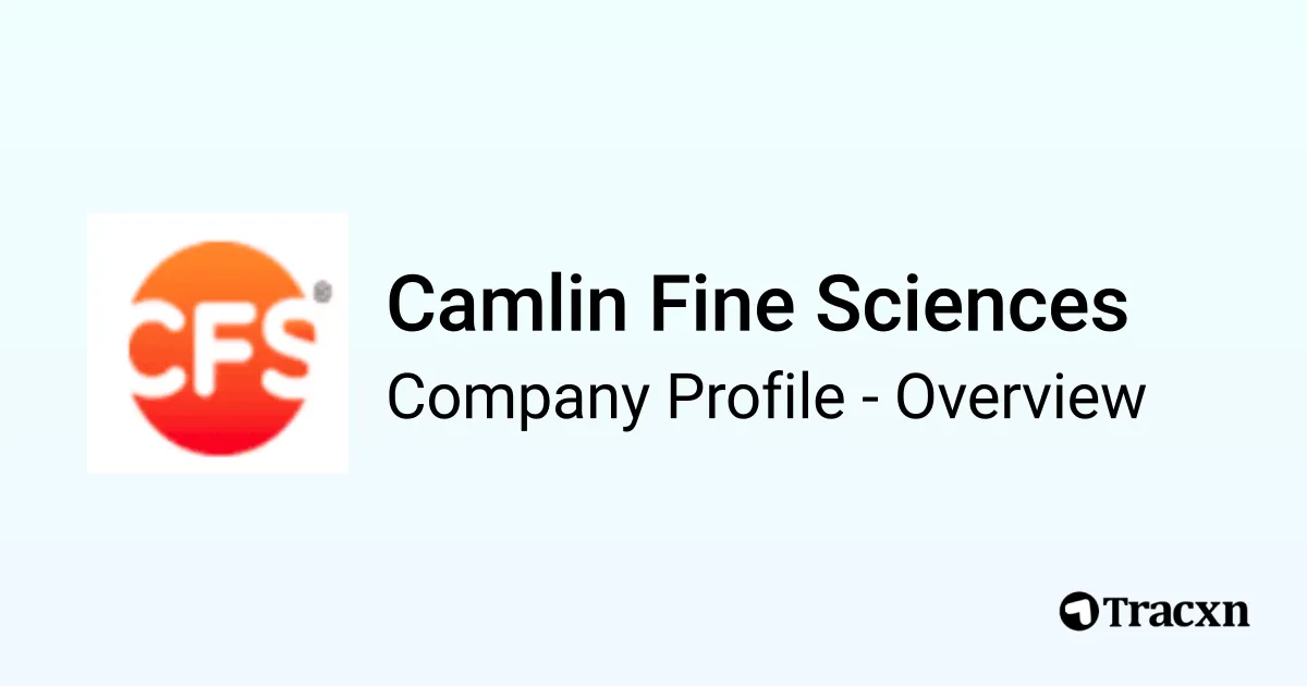 Camlin Fine Sciences - 2025 Company Profile, Team, Funding, Competitors & Financials - Tracxn