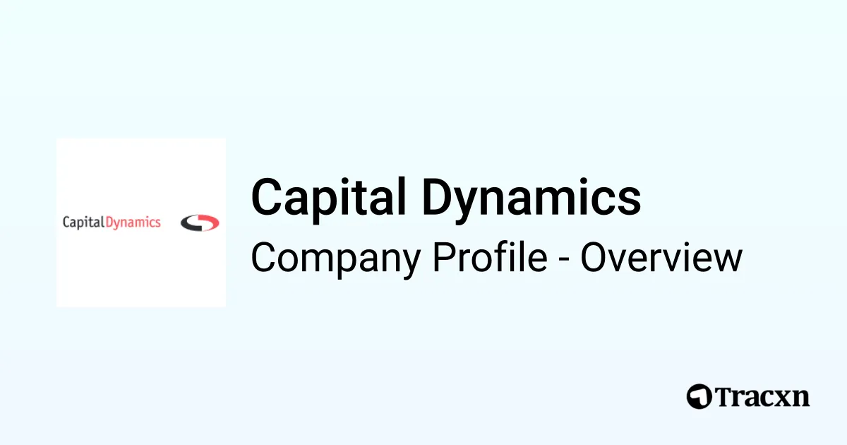Capital Dynamics - 2025 Company Profile, Team, Funding & Financials ...