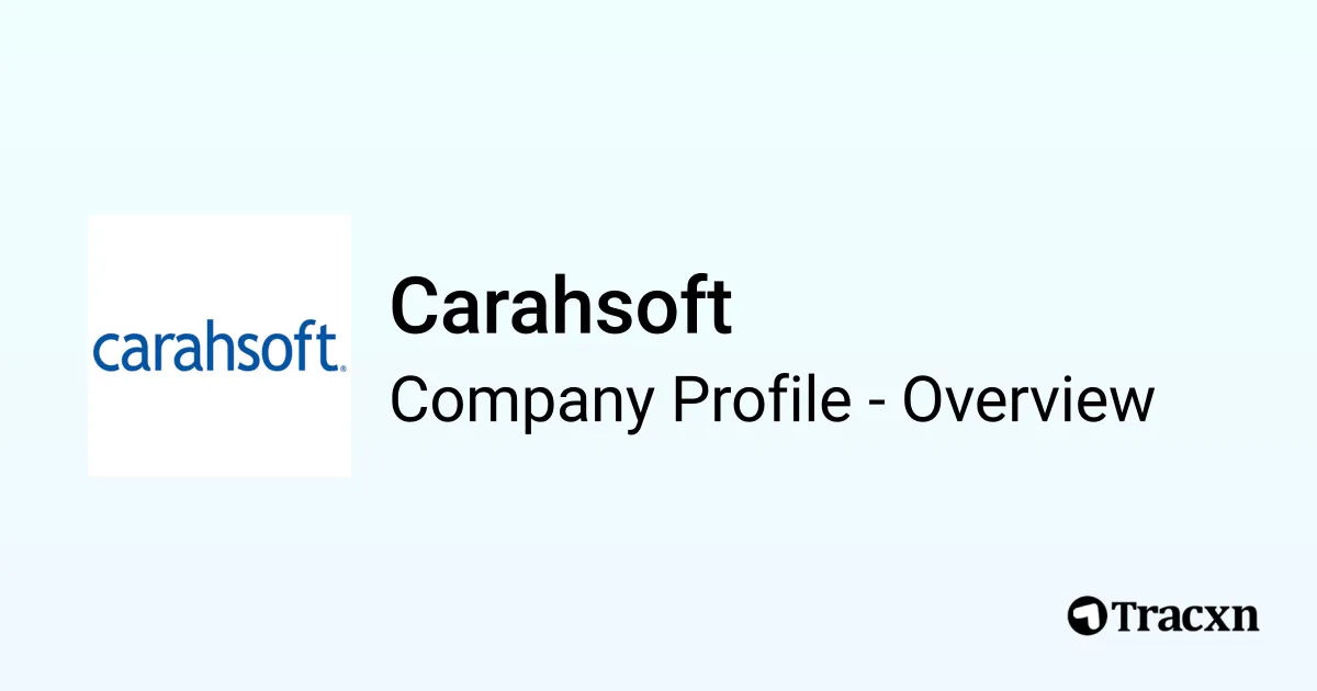 Carahsoft - 2026 Company Profile, Funding & Competitors - Tracxn