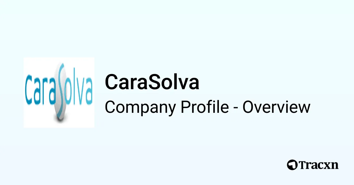 CaraSolva - 2025 Company Profile & Competitors - Tracxn