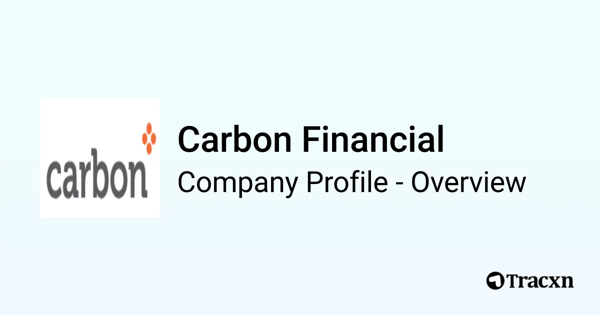 Carbon Financial - 2025 Company Profile & Competitors - Tracxn