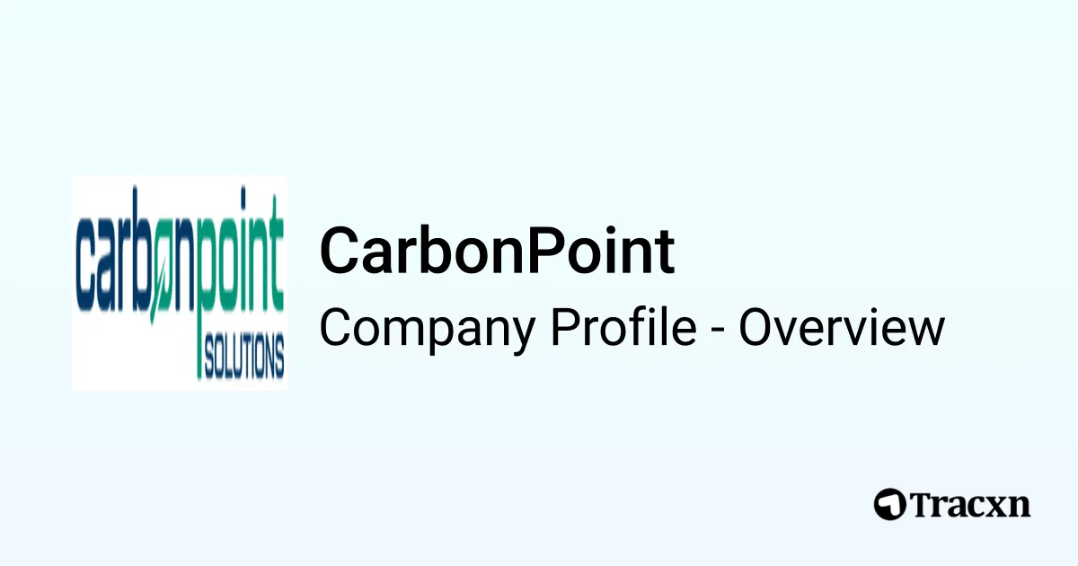 CarbonPoint - 2026 Company Profile, Team, Funding & Competitors - Tracxn