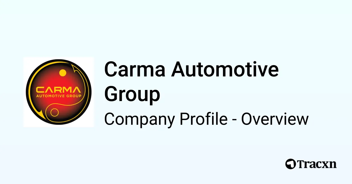 Carma Automotive Group - 2025 Company Profile & Competitors - Tracxn