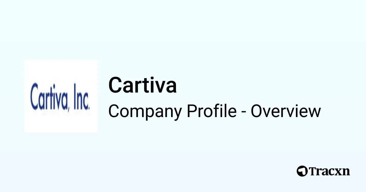 Cartiva - 2026 Company Profile, Funding & Competitors - Tracxn