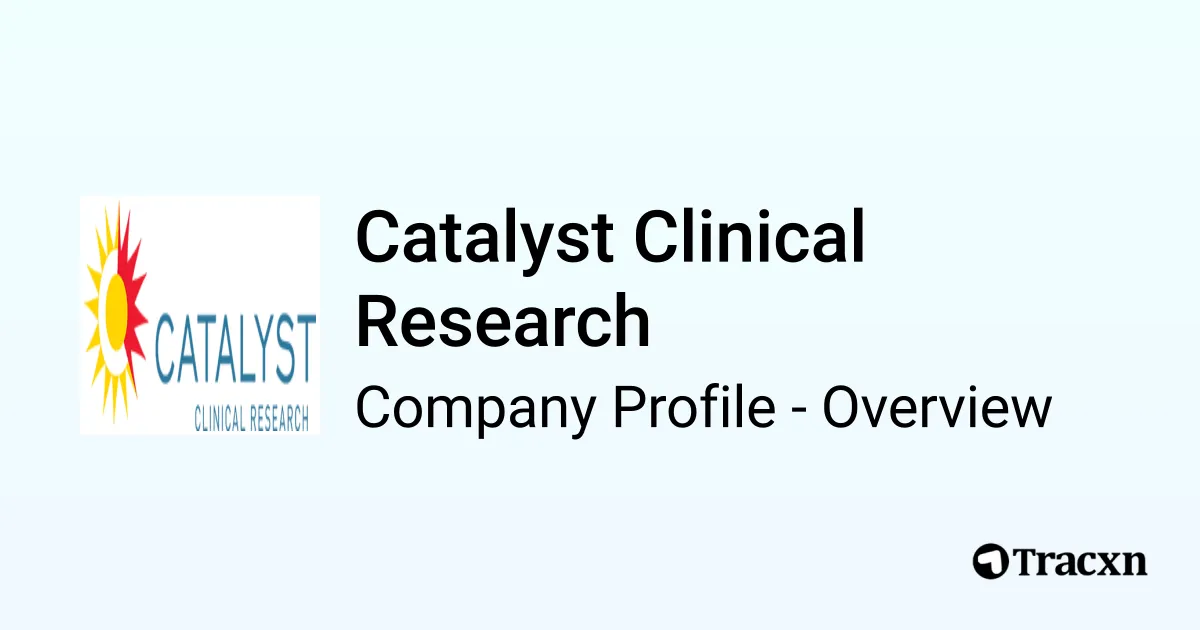 Catalyst Clinical Research - 2026 Company Profile, Team, Funding ...