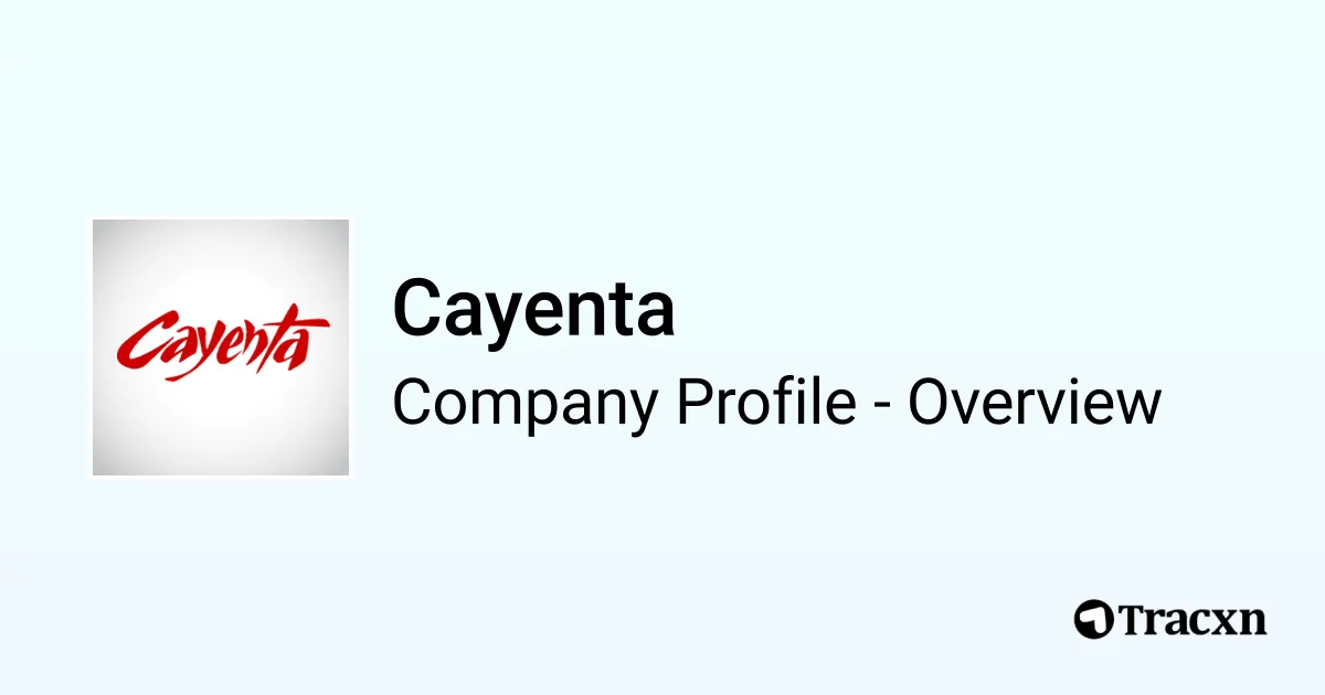 Cayenta - 2025 Company Profile, Team & Competitors - Tracxn