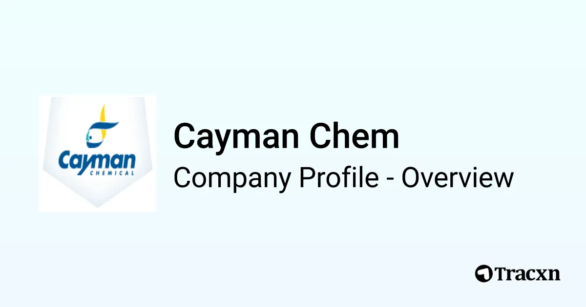 Cayman Chem - 2026 Company Profile, Funding & Competitors - Tracxn