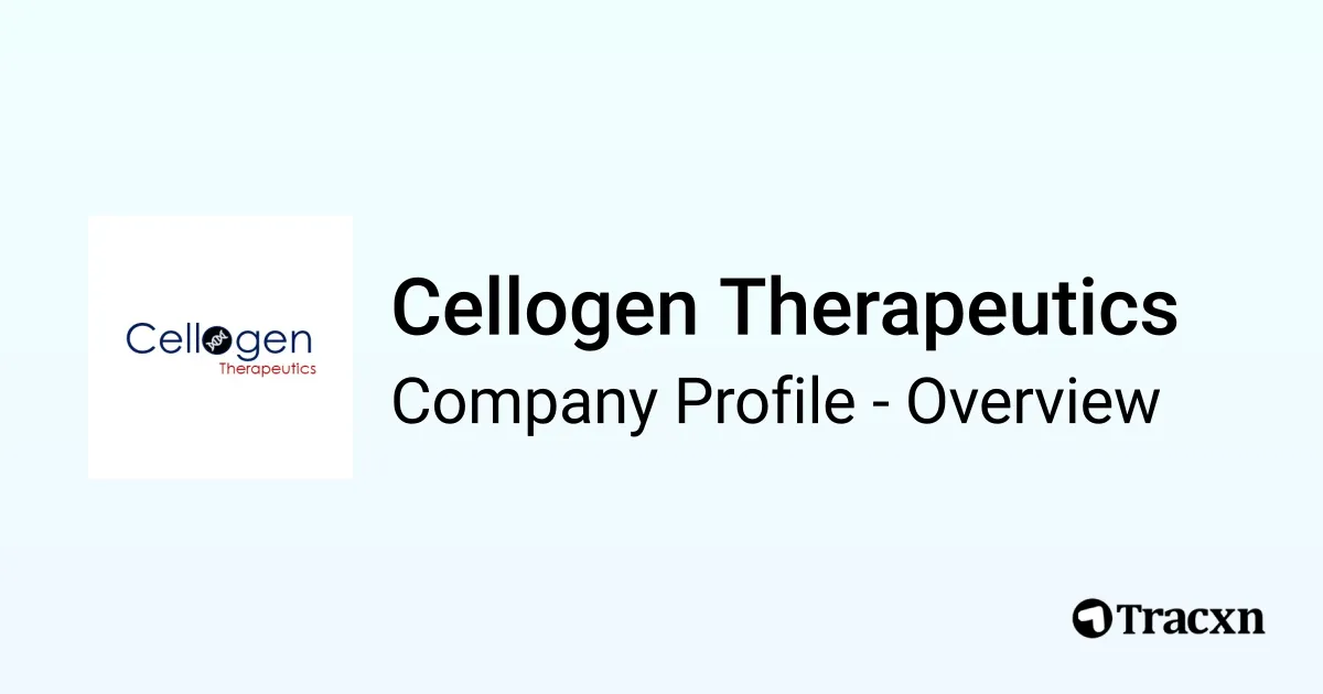 Cellogen Therapeutics - 2025 Company Profile, Team, Funding ...