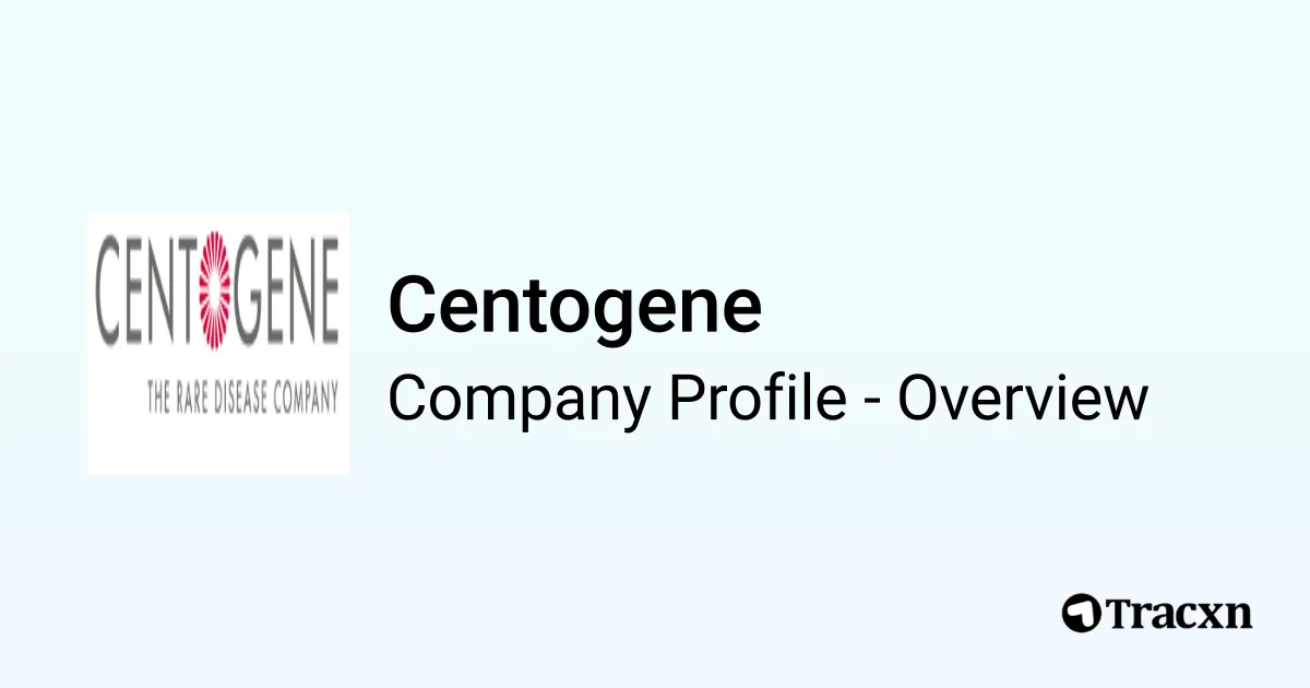 Centogene - 2026 Company Profile, Team, Funding & Competitors - Tracxn
