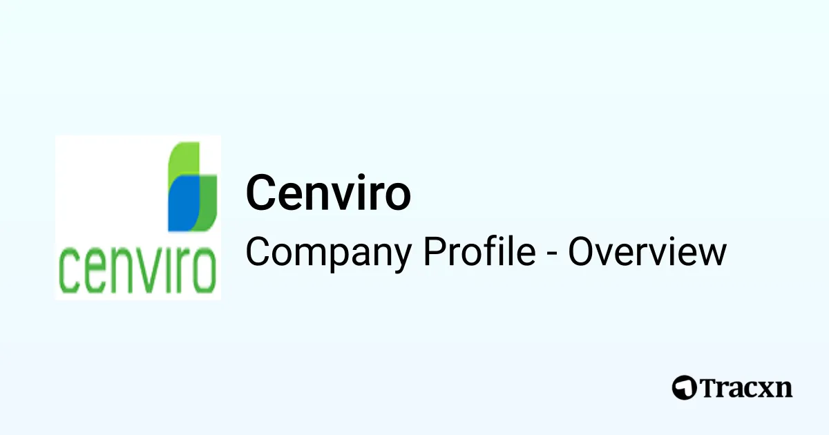 Cenviro - 2025 Company Profile & Funding - Tracxn