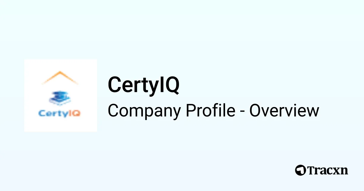 CertyIQ - 2025 Company Profile & Competitors - Tracxn