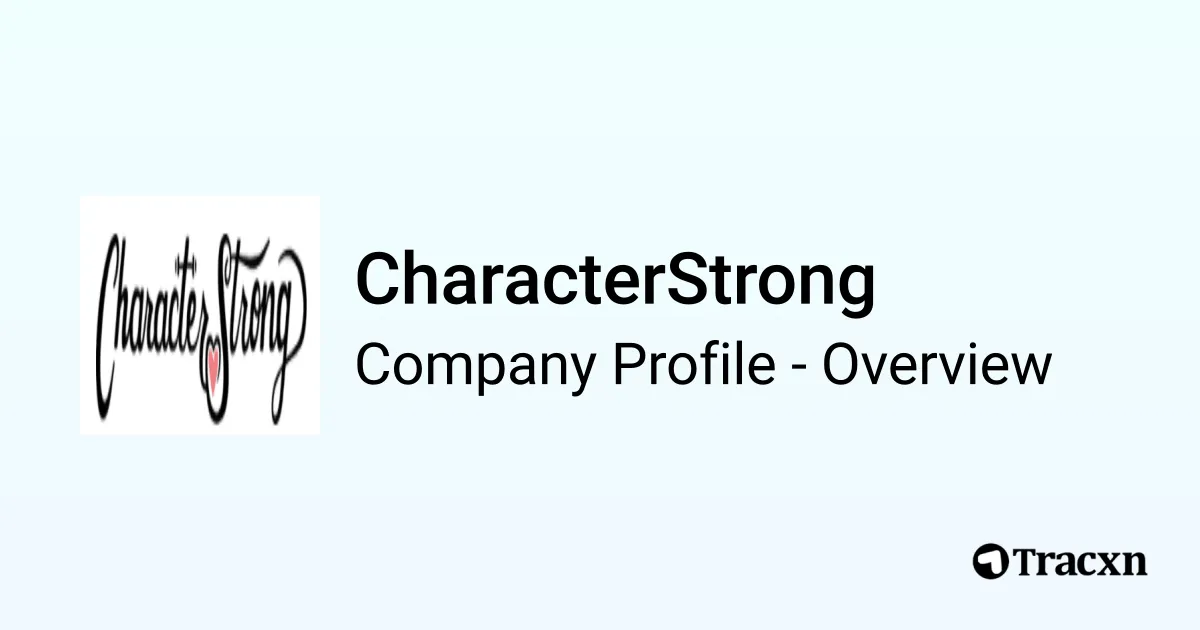 CharacterStrong - 2025 Company Profile, Team & Competitors - Tracxn