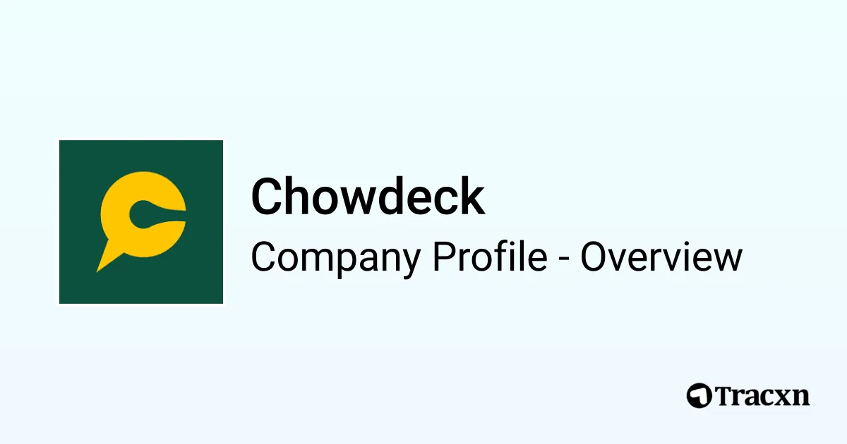 Chowdeck - 2025 Company Profile, Team, Funding & Competitors - Tracxn