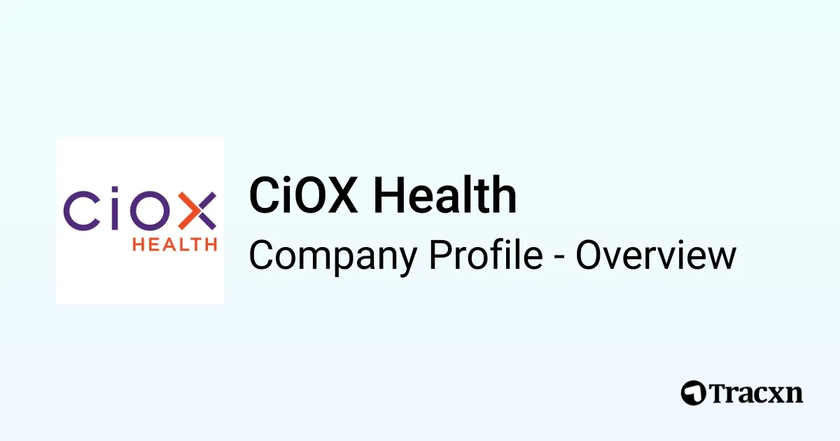 CiOX Health - 2025 Company Profile, Funding & Competitors - Tracxn