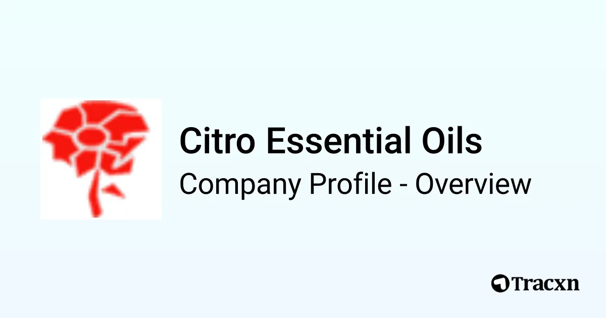Citro Essential Oils - 2025 Company Profile & Competitors - Tracxn