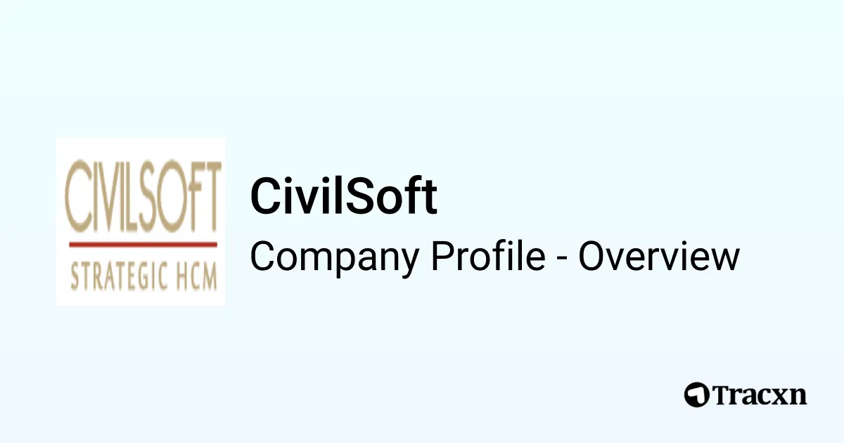 CivilSoft - 2025 Company Profile, Team & Competitors - Tracxn