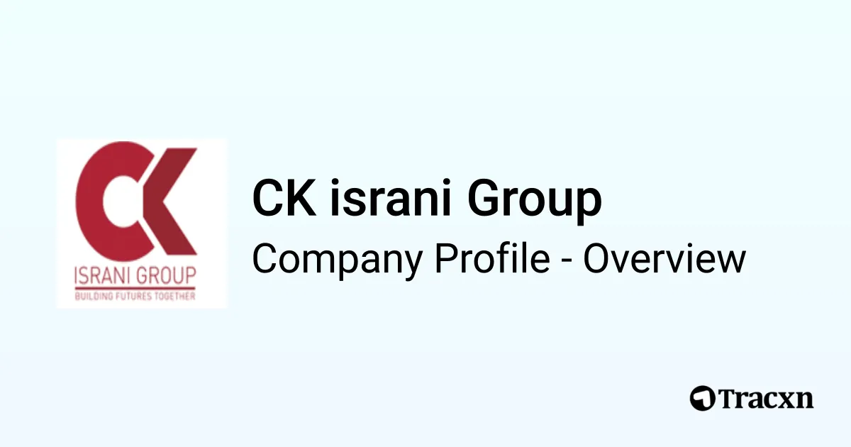 CK israni Group - 2026 Company Profile, Team & Competitors - Tracxn