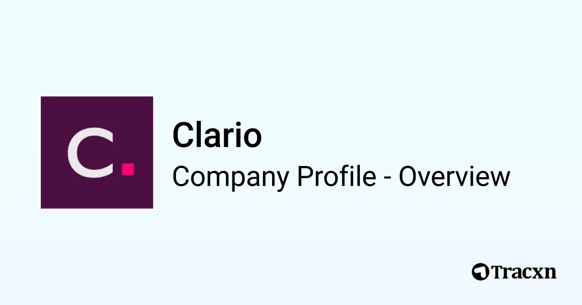 Clario - 2025 Company Profile, Funding & Competitors - Tracxn