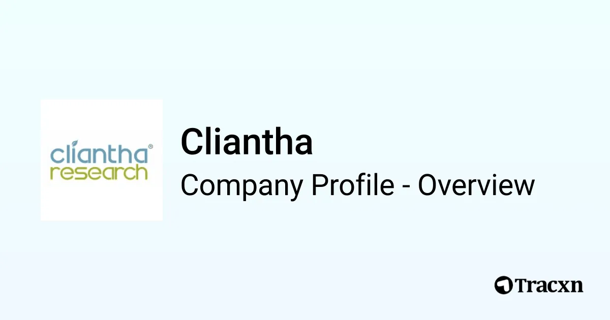 Cliantha - 2026 Company Profile, Team, Funding, Competitors ...