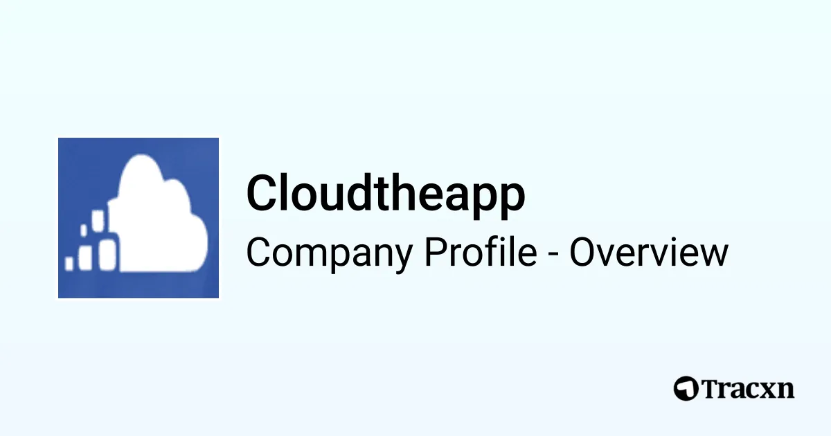Cloudtheapp - 2025 Company Profile & Competitors - Tracxn