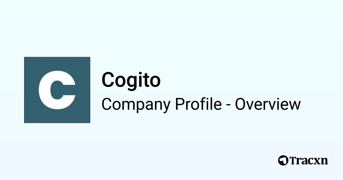Cogito - 2026 Company Profile, Team, Funding & Competitors - Tracxn