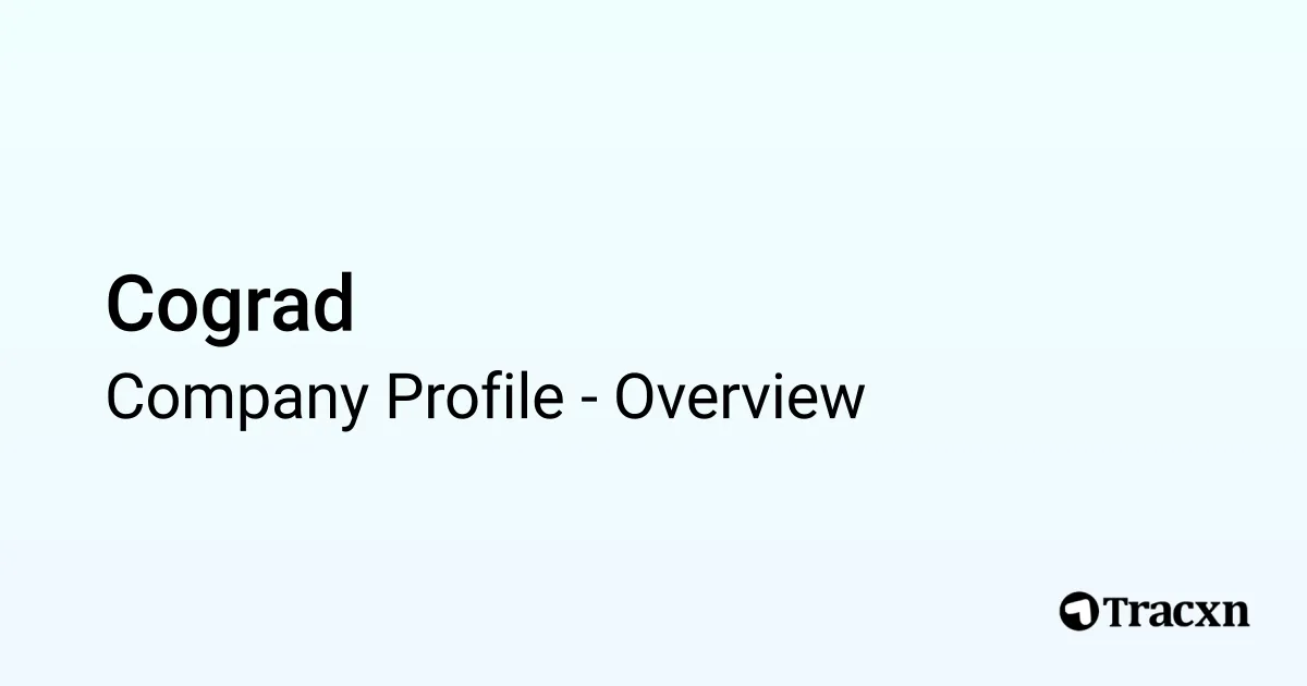 Cograd - 2026 Company Profile, Team, Funding & Financials - Tracxn