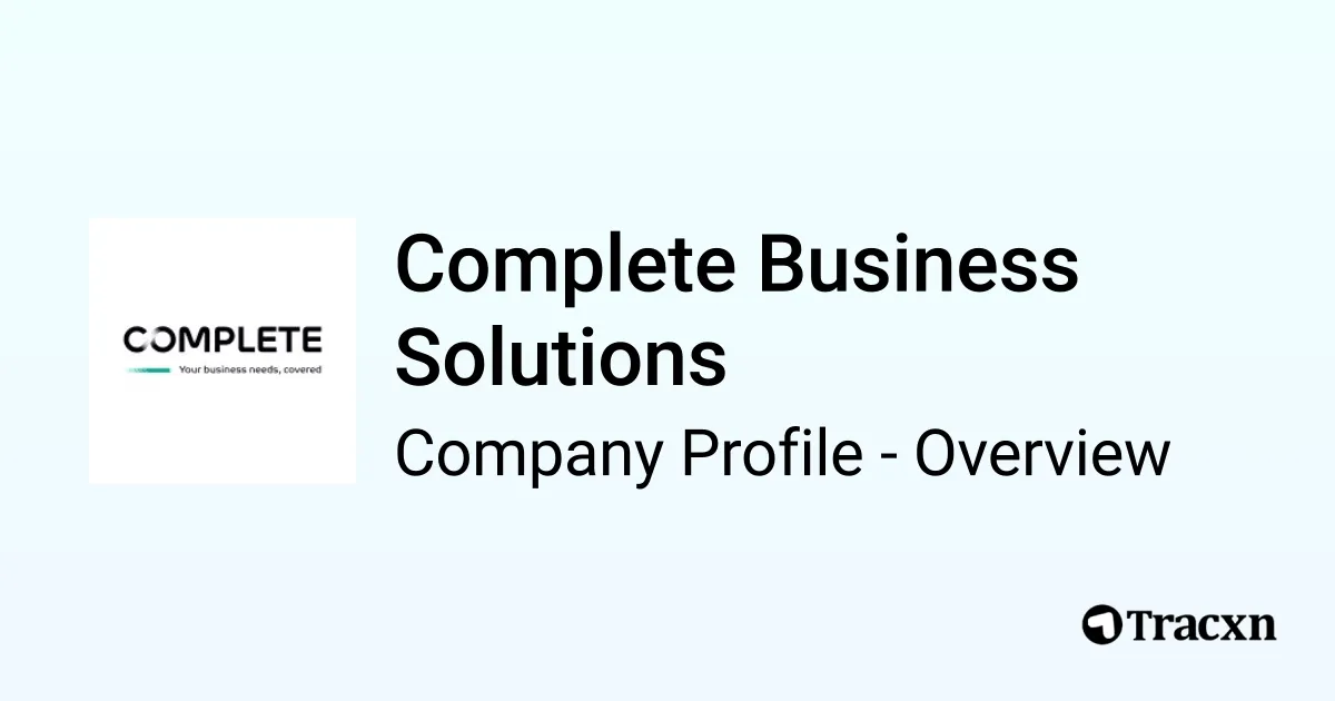Complete Business Solutions - 2025 Company Profile, Funding ...