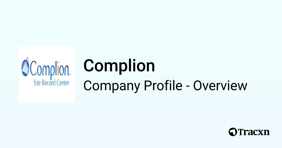 Complion - 2025 Company Profile, Team, Funding & Competitors - Tracxn