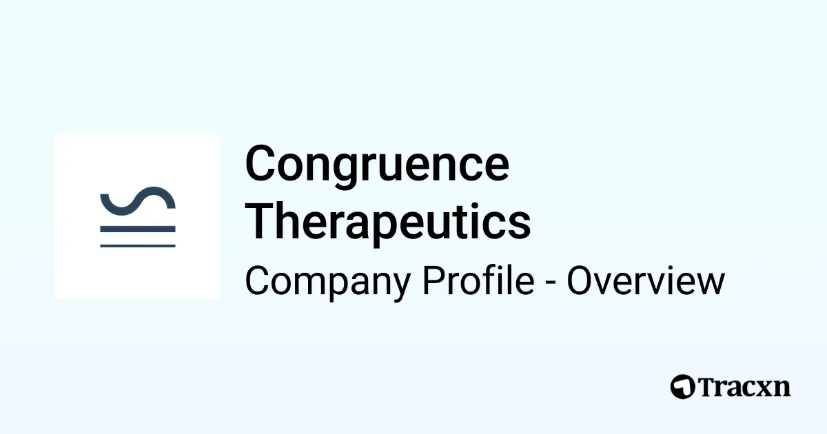 Congruence Therapeutics - 2026 Company Profile, Team, Funding ...