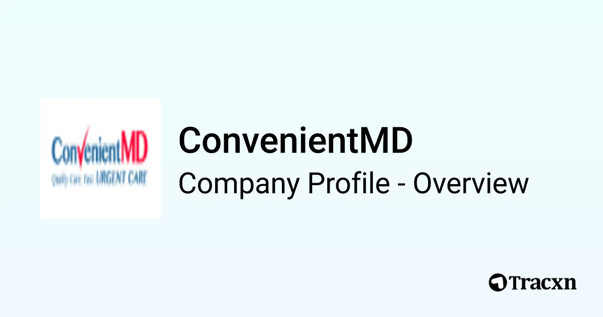 ConvenientMD - 2026 Company Profile, Team, Funding & Competitors - Tracxn