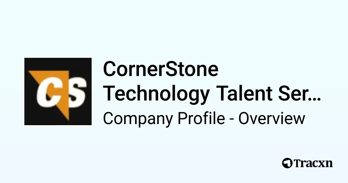 CornerStone Technology Talent Services - 2025 Company Profile ...