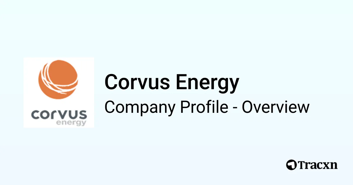 Corvus Energy - 2025 Company Profile, Team, Funding & Competitors - Tracxn