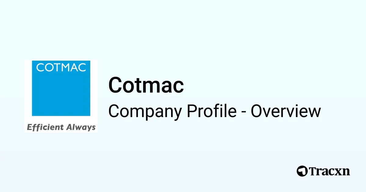 Cotmac - 2025 Company Profile, Team, Competitors & Financials - Tracxn